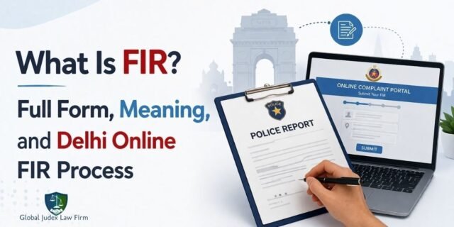 FIR Full Form, Meaning & Delhi Online FIR Process Guide